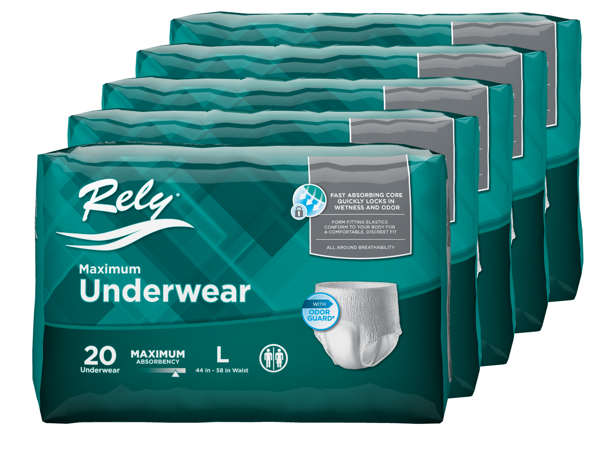 Rely Maximum Protective Underwear – Rely Medical Supply, LLC