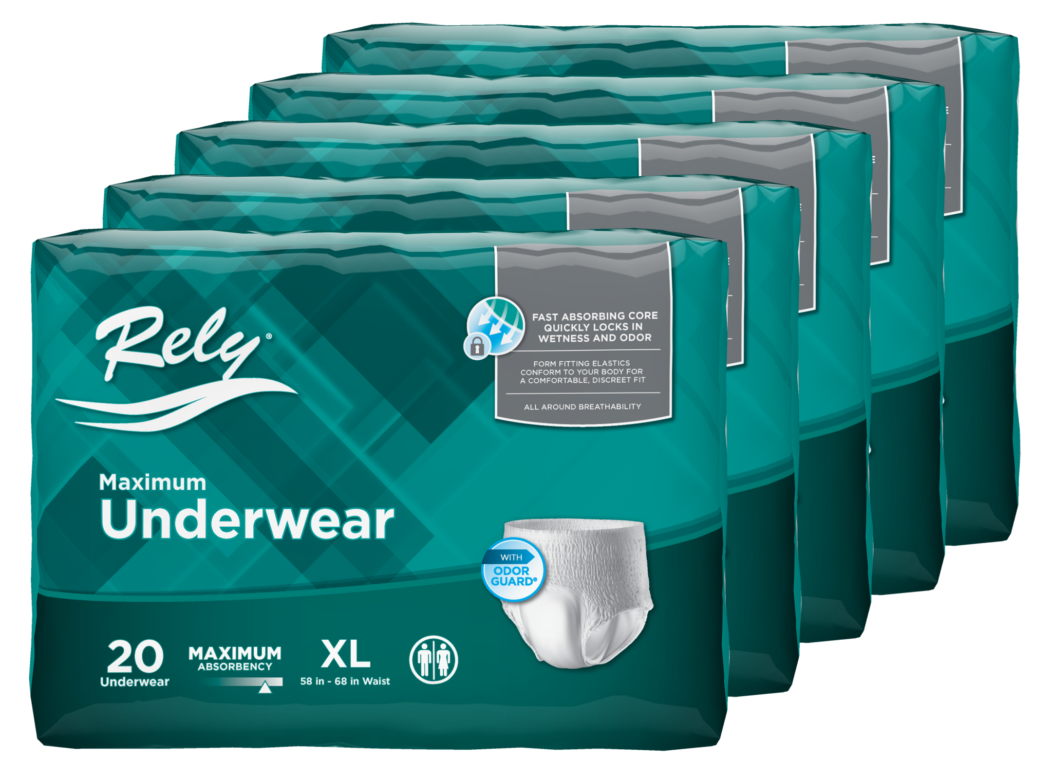 Rely Maximum Protective Underwear – Rely Medical Supply, LLC
