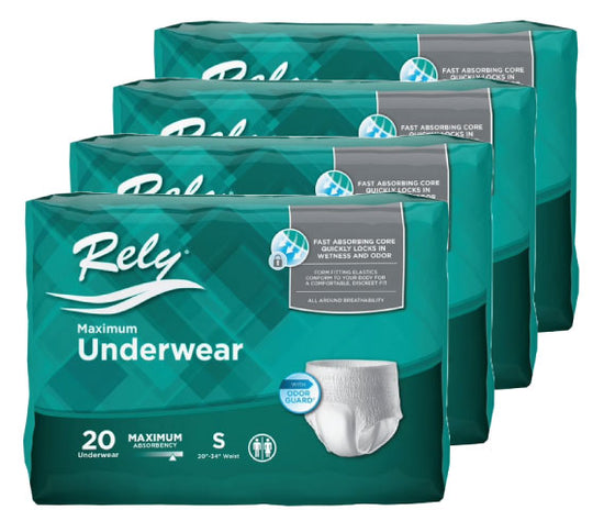 Rely Maximum Protective Underwear – Rely Medical Supply, LLC
