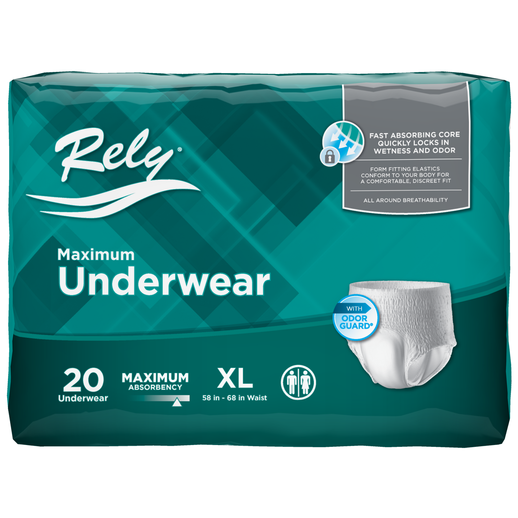 Rely Maximum Protective Underwear – Rely Medical Supply, LLC