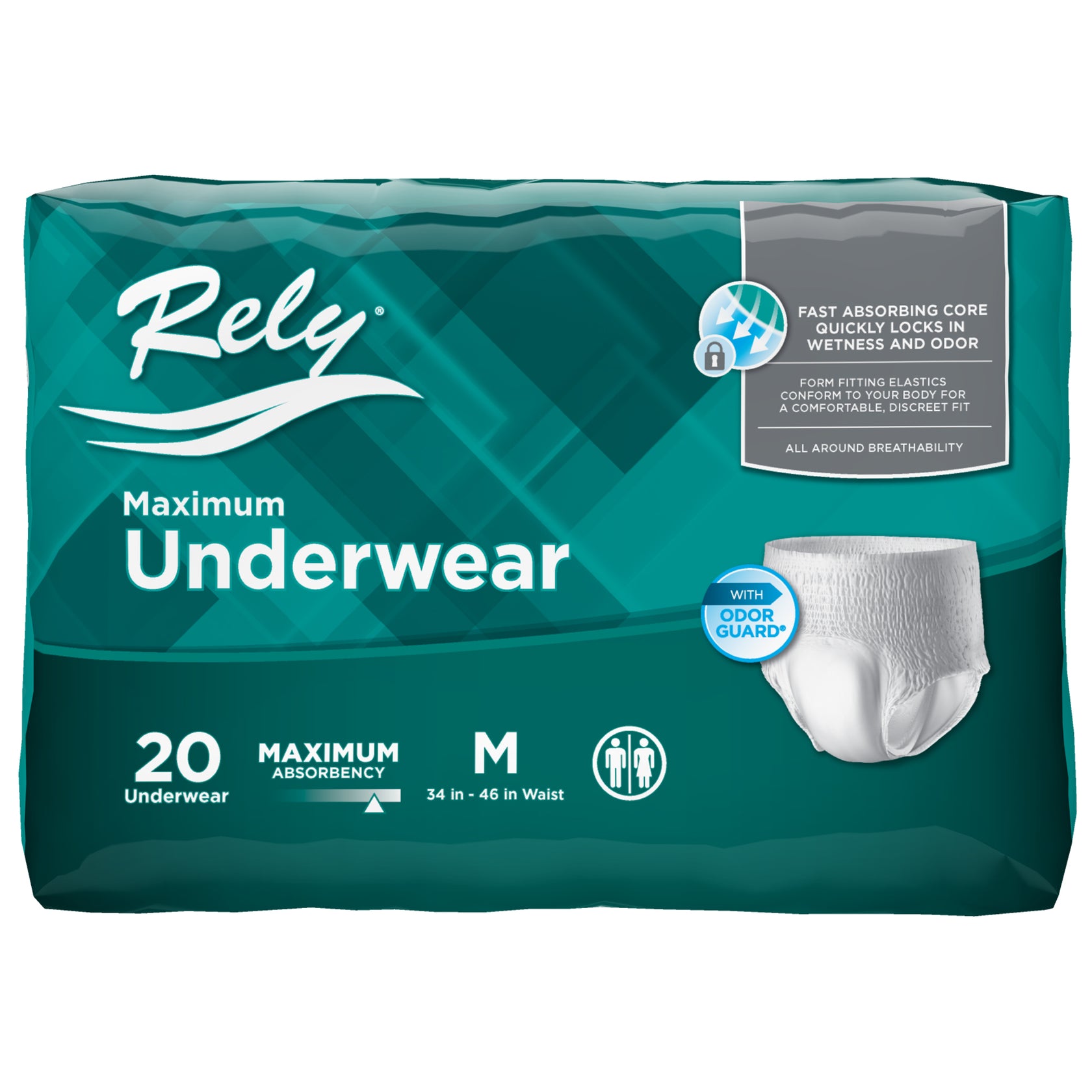 Rely Maximum Protective Underwear – Rely Medical Supply, LLC