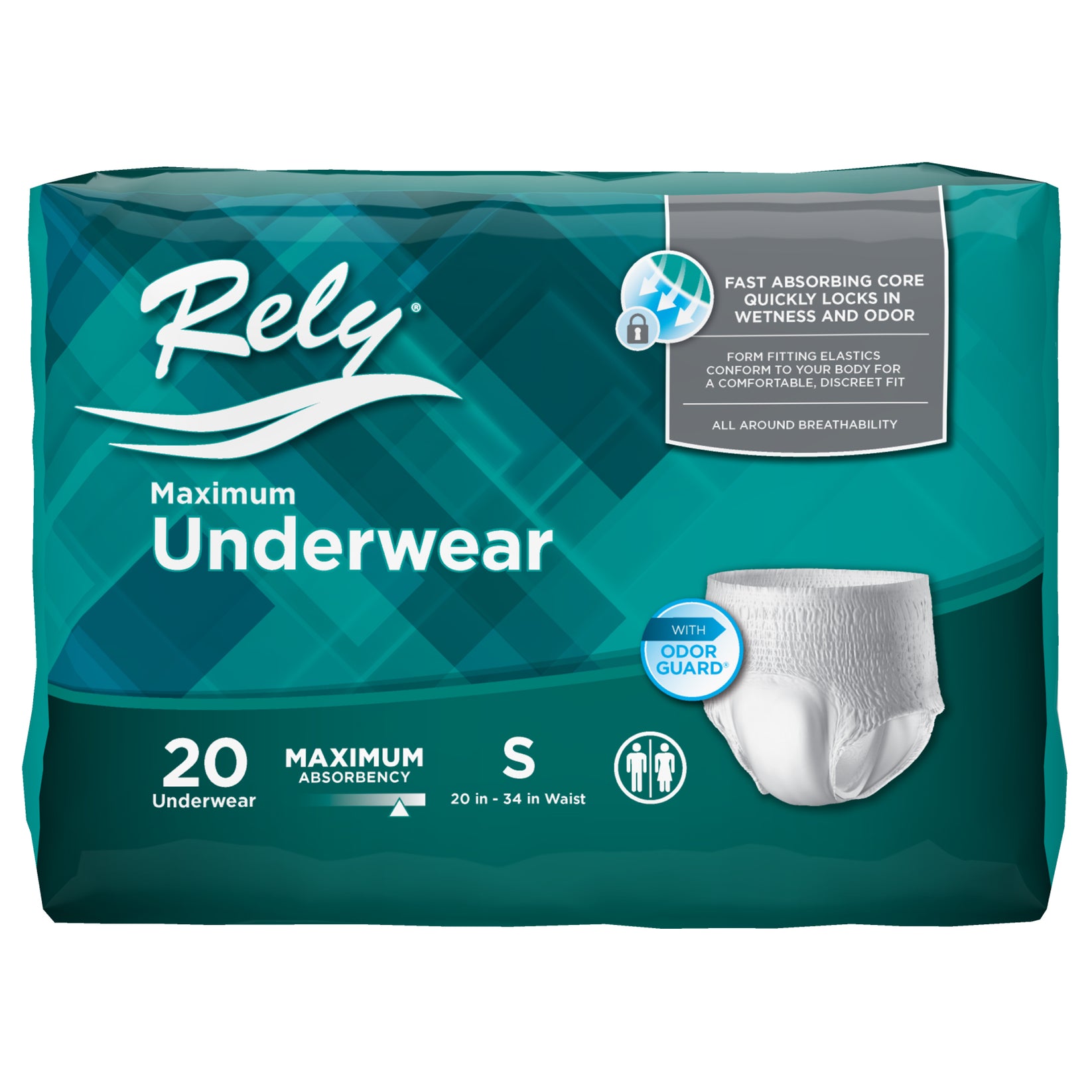 Rely Maximum Protective Underwear – Rely Medical Supply, LLC