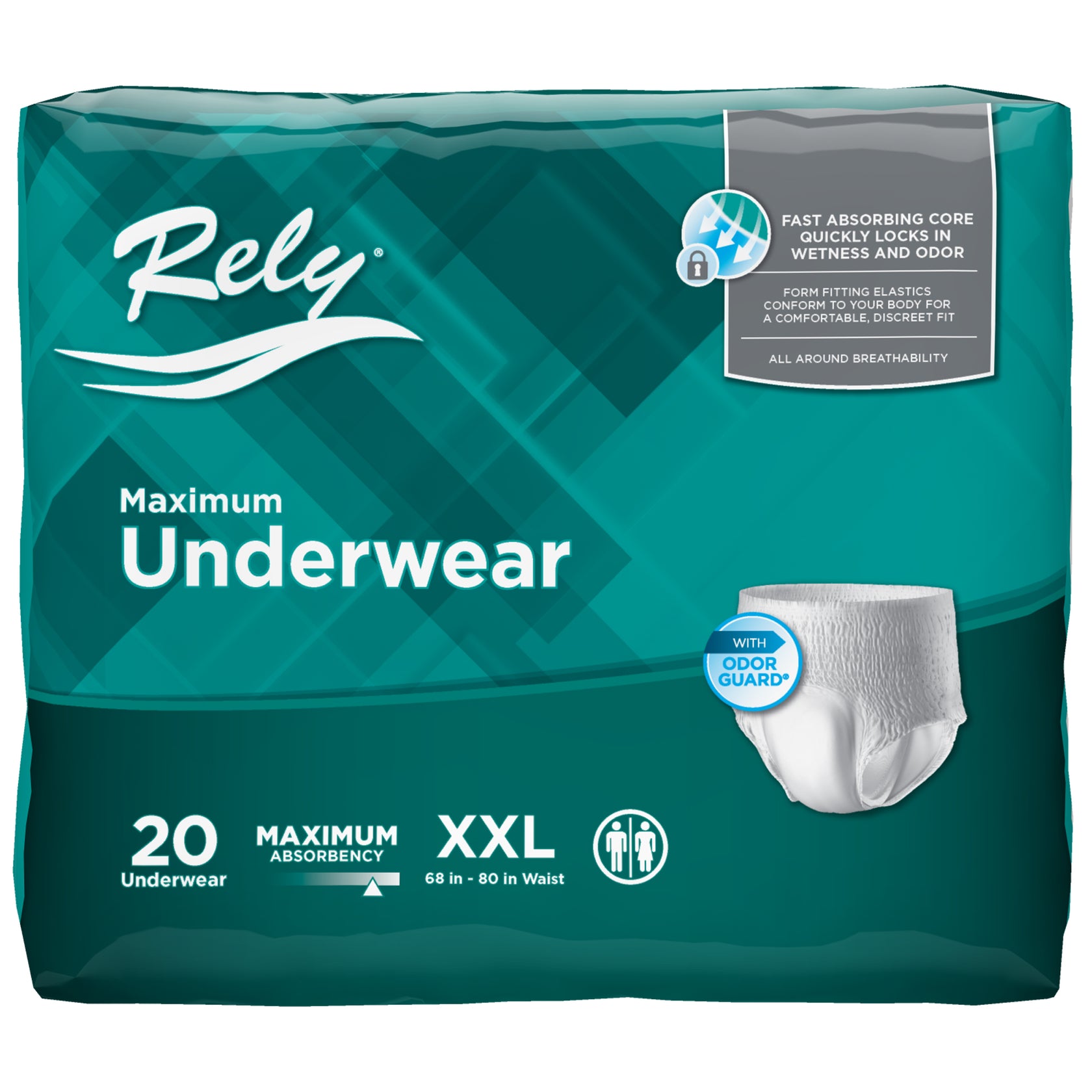 Rely Maximum Protective Underwear – Rely Medical Supply, LLC